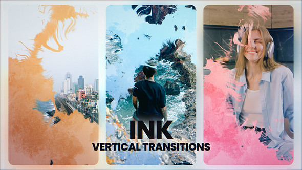 Ink Transitions, After Effects Project Files | VideoHive